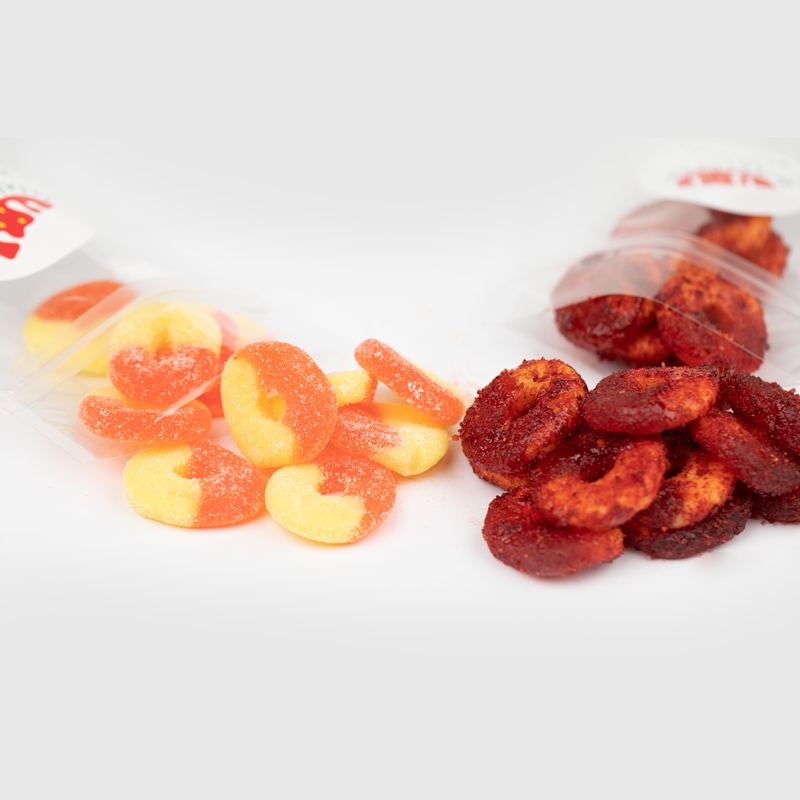 Peach Ringz Enchilados - Mexican Candy – Ladulcefactory